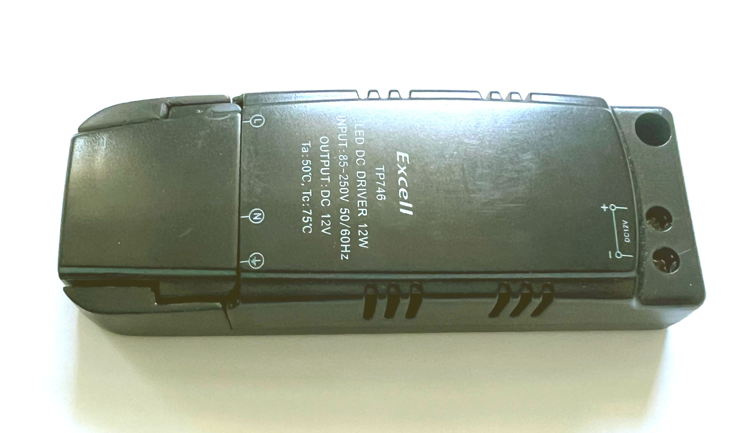12v Constant Voltage Driver 12W Excell Lighting – Bright Lighting